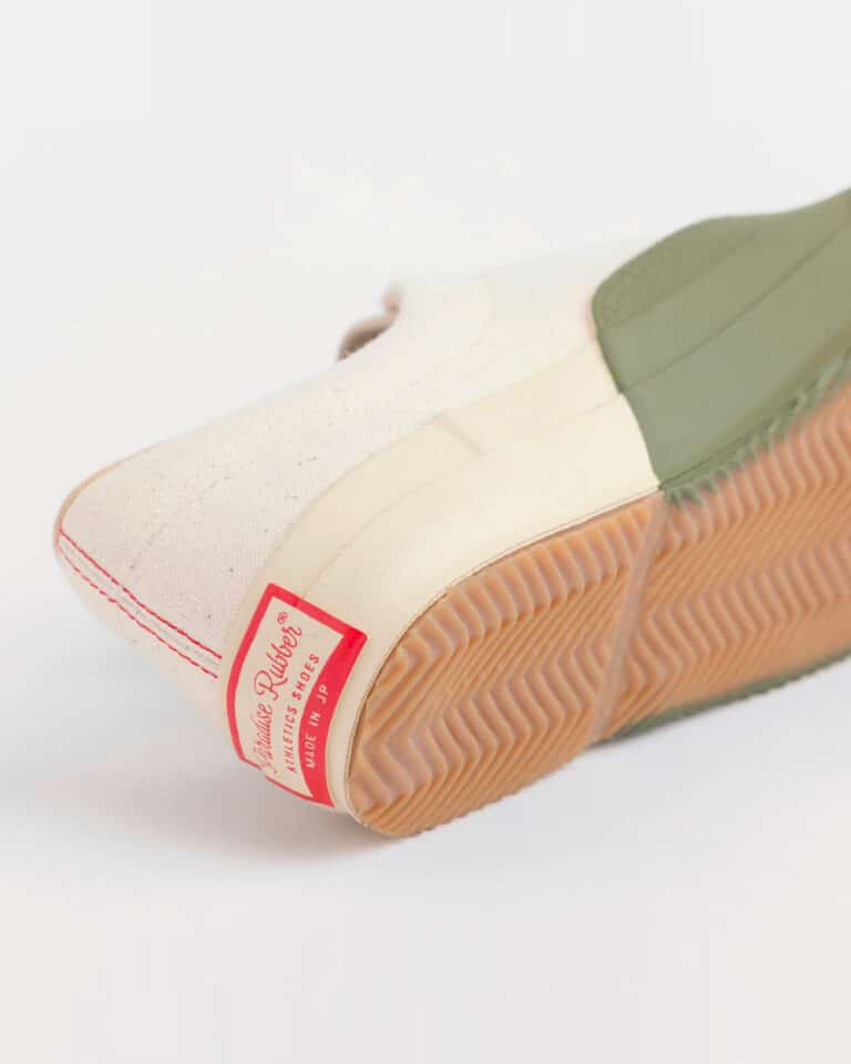 PRAS Shellcap Deck Sneakers Hand Painted Olive · Those That Know