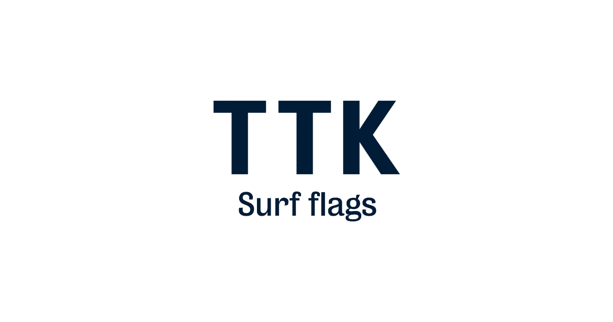 Shop Hand-Made Surf Flags at Those That Know