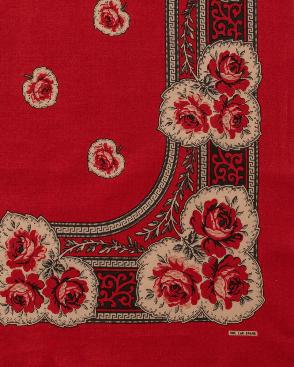 One Ear Brand Ecossaise Bandanna - Turkey Red · Those That Know